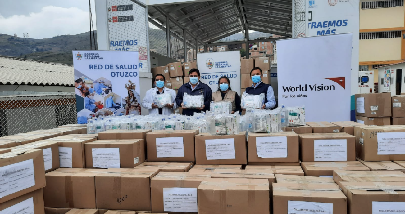 World Vision Perú y P&G entregan más de 3 mil kits de protección ...
